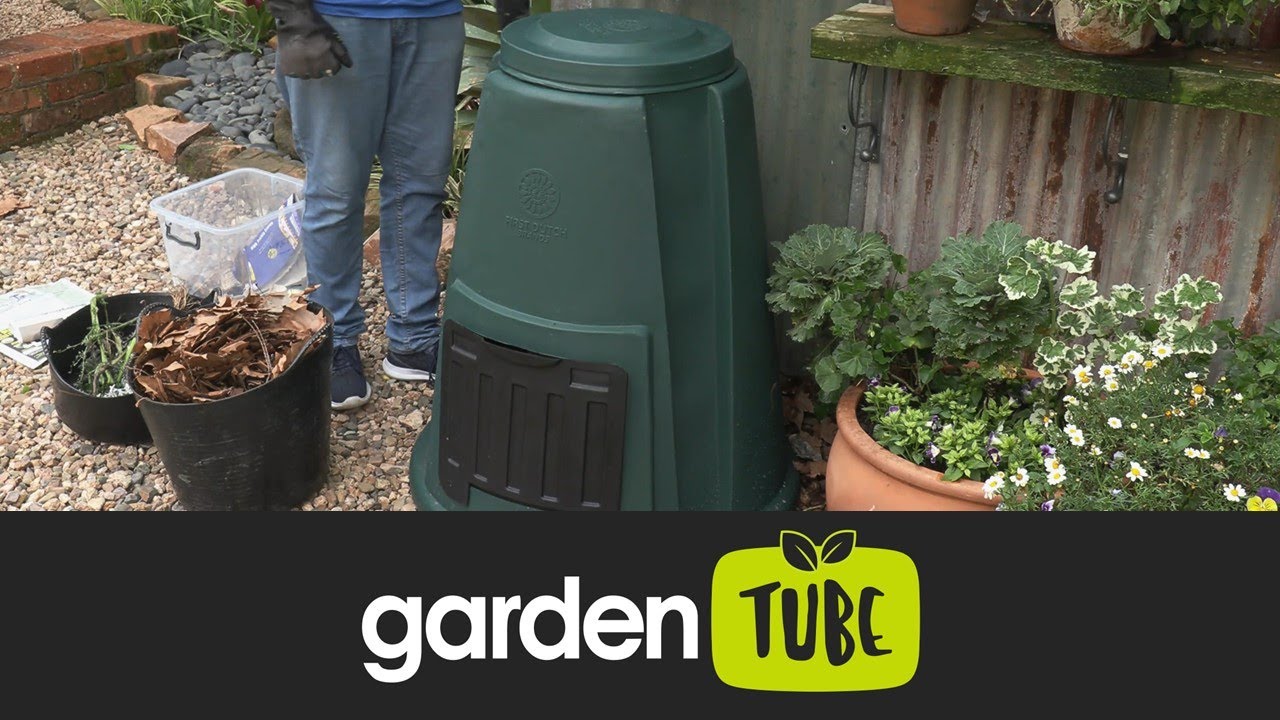 First Dutch Brands Composter - YouTube