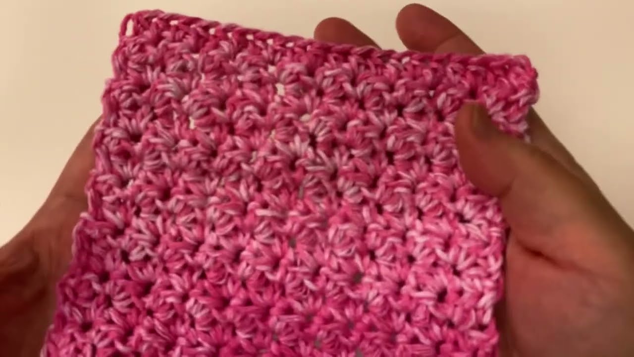 温馨的钩针花样，也可以这样简单 Crochet - YouTube