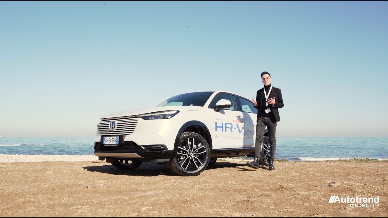 Guida con Autotrend - Test drive di Honda HR V Full HYBRID - YouTube