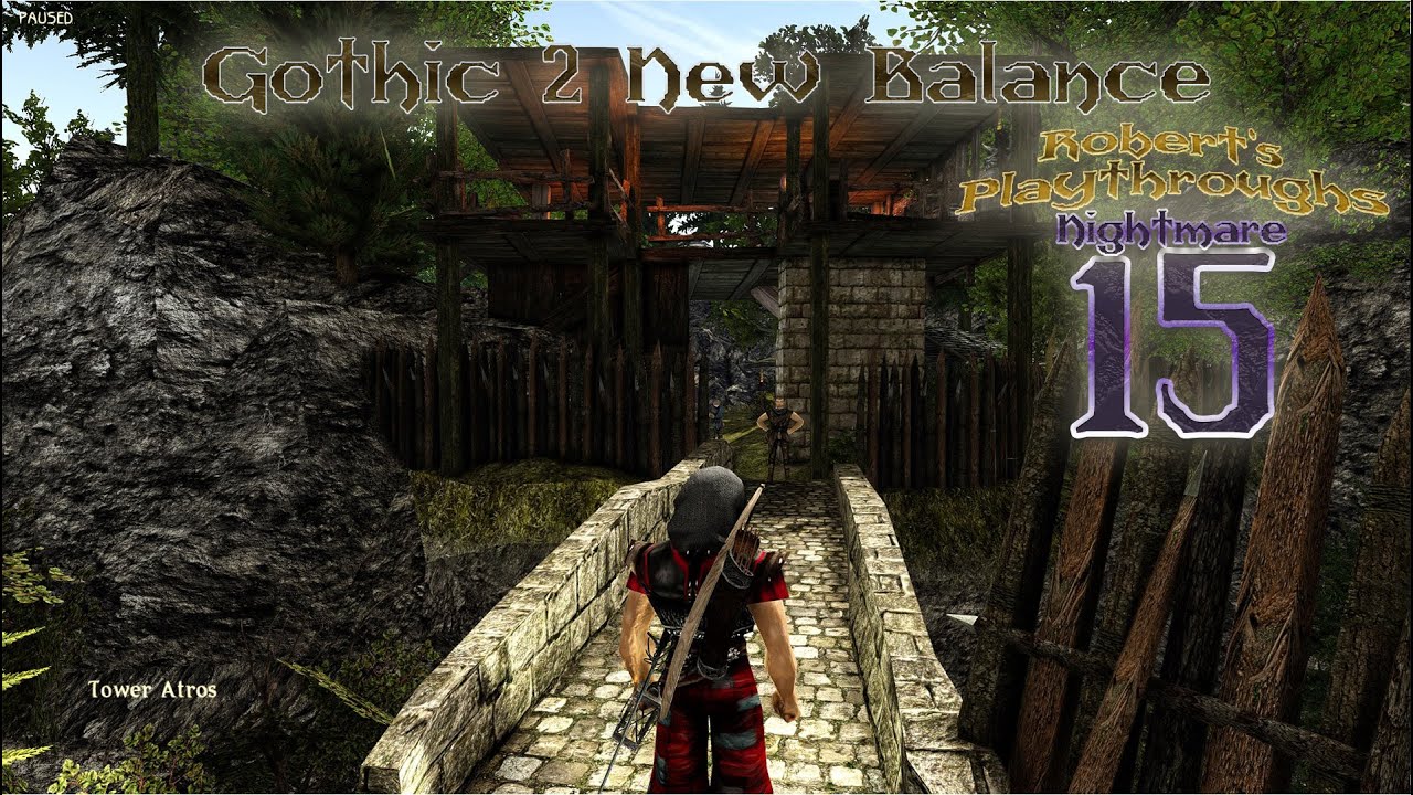 Gothic 2 New Balance on Nightmare - 15 - Horror in the Cemetery and The End of Dexter - YouTube