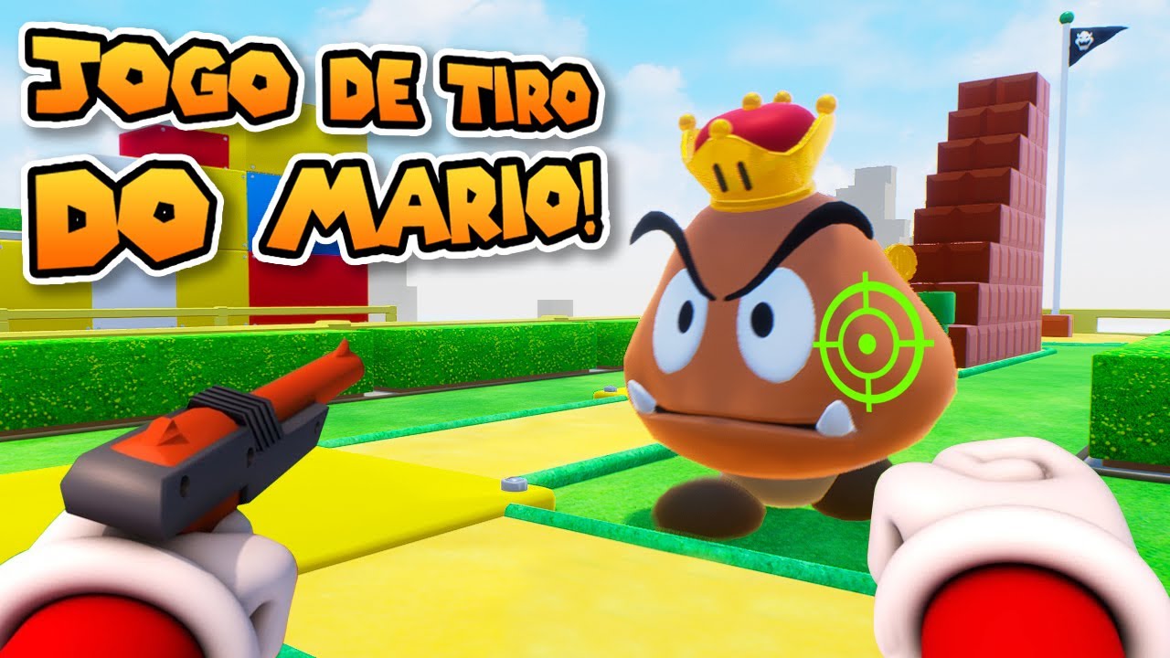 O MARIO GANHOU UM JOGO DE TIRO! (E ELE É INCRÍVEL) - YouTube