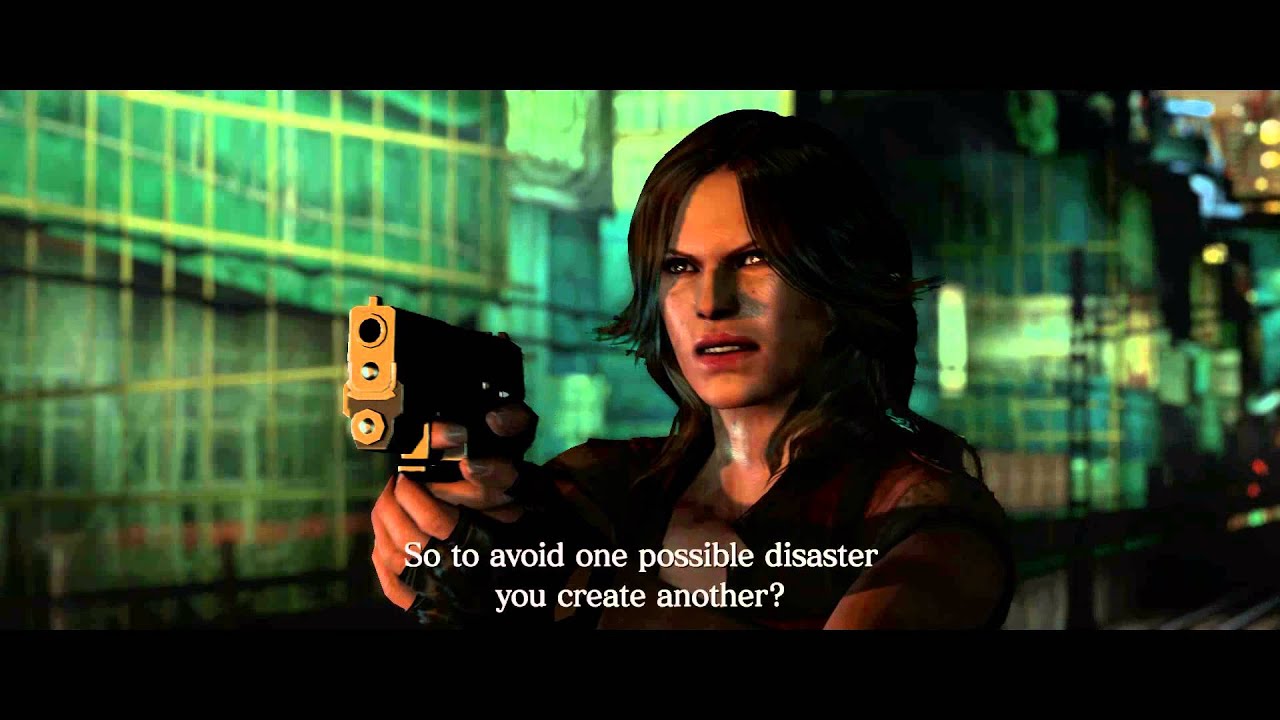 Resident Evil 6 all cutscenes - Final Showdown with Derek Simmons - YouTube