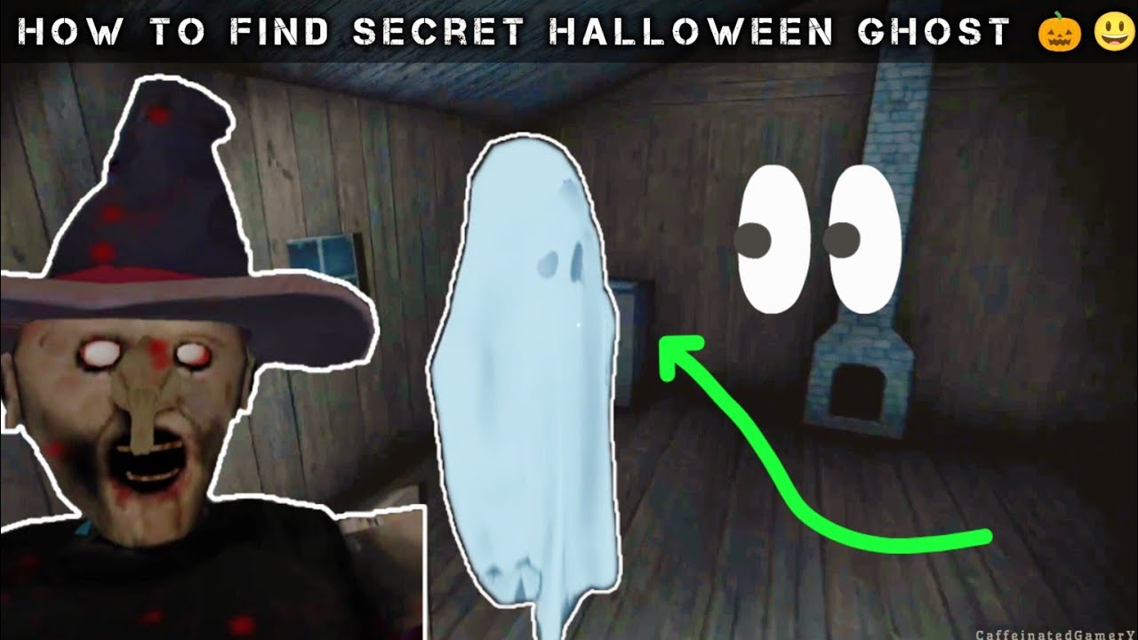 How to unlock secret ghost in Granny halloween update 🎃👻 - YouTube