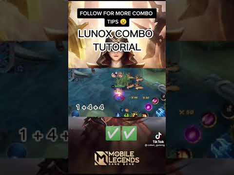 Lunox Combo Tutorial || How To Use Lunox In Mobile Legends Bang Bang #shorts - YouTube