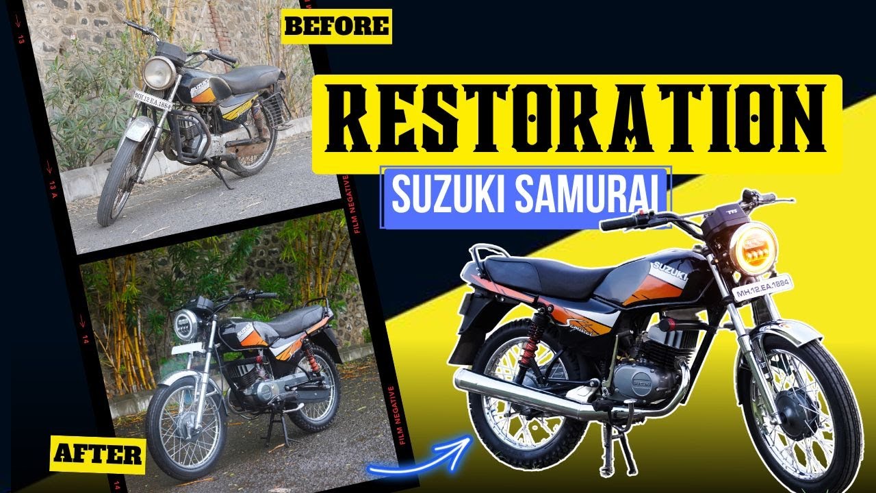 TVS Suzuki Samurai Complete Restoration || Suzuki Samurai Modification ...
