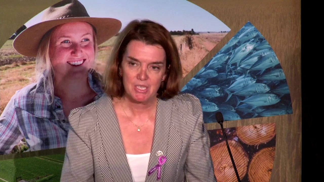 Senator the Hon Anne Ruston, Assistant Minister for Agriculture and ...