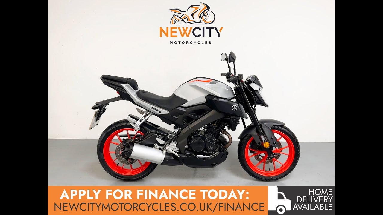 2019 Yamaha MT 125 Grey 11896 Miles Used - YouTube