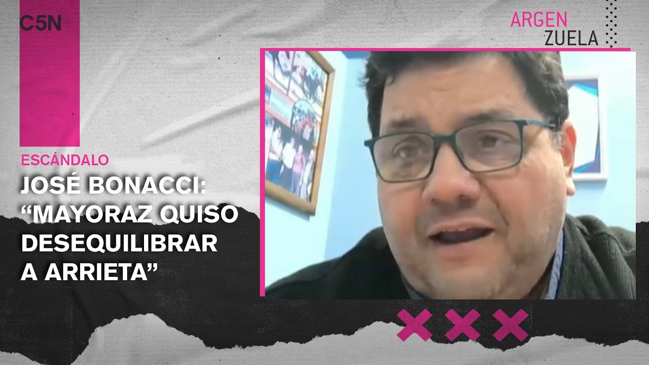 La palabra de JOSÉ BONACCI tras el ESCÁNDALO en el BLOQUE LIBERTARIO ...