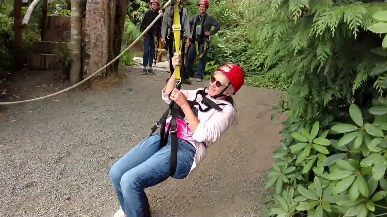 Zip Line Fun - YouTube