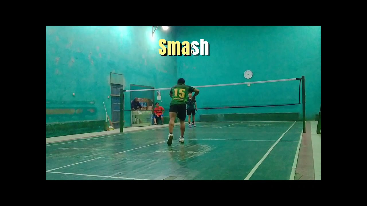 4 teknik dalam permainan badminton ( dropshot,lob,smash,dan Drive ...
