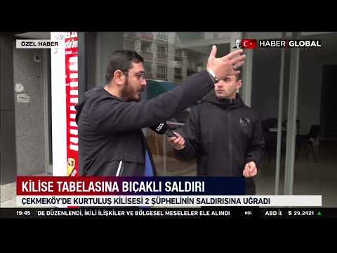 Çekmeköy’de Kiliseye Provokatif Saldırı
