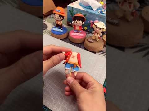 Make cute One Piece: Luffy | Clay Art Compilation #48 | Art Clay ...