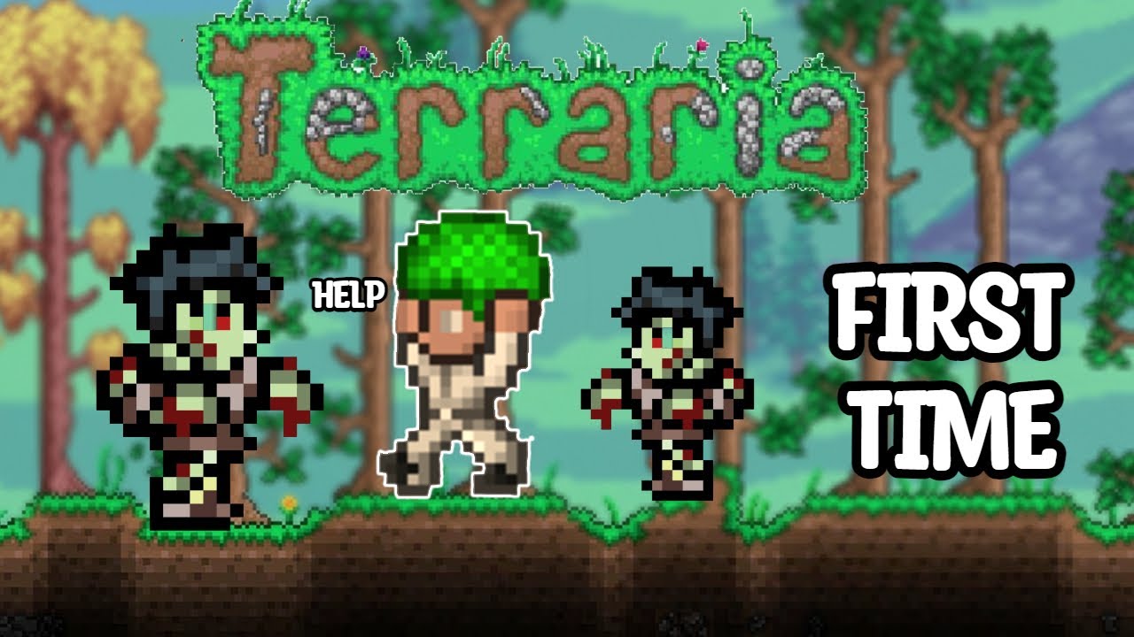 I Played Terraria For The First Time Ever And I Want More - YouTube