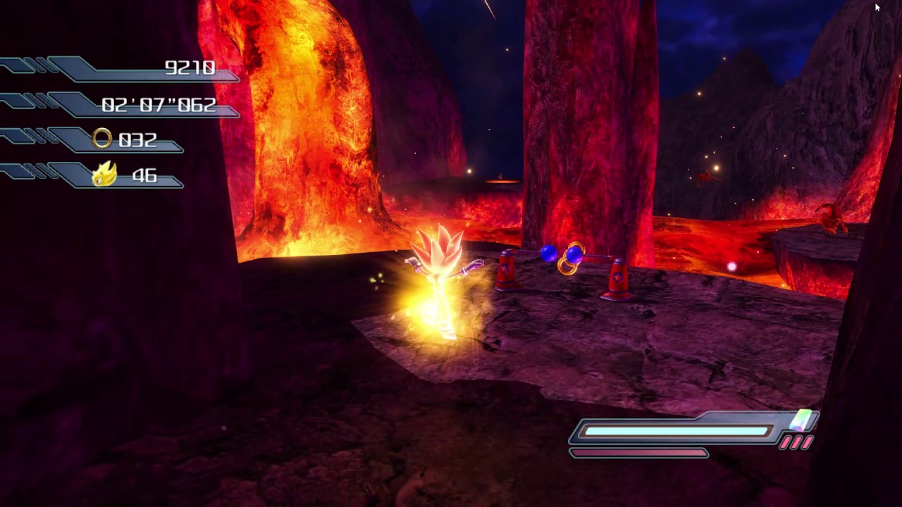 Sonic 06 Demo Flame Core Super Sonic - YouTube