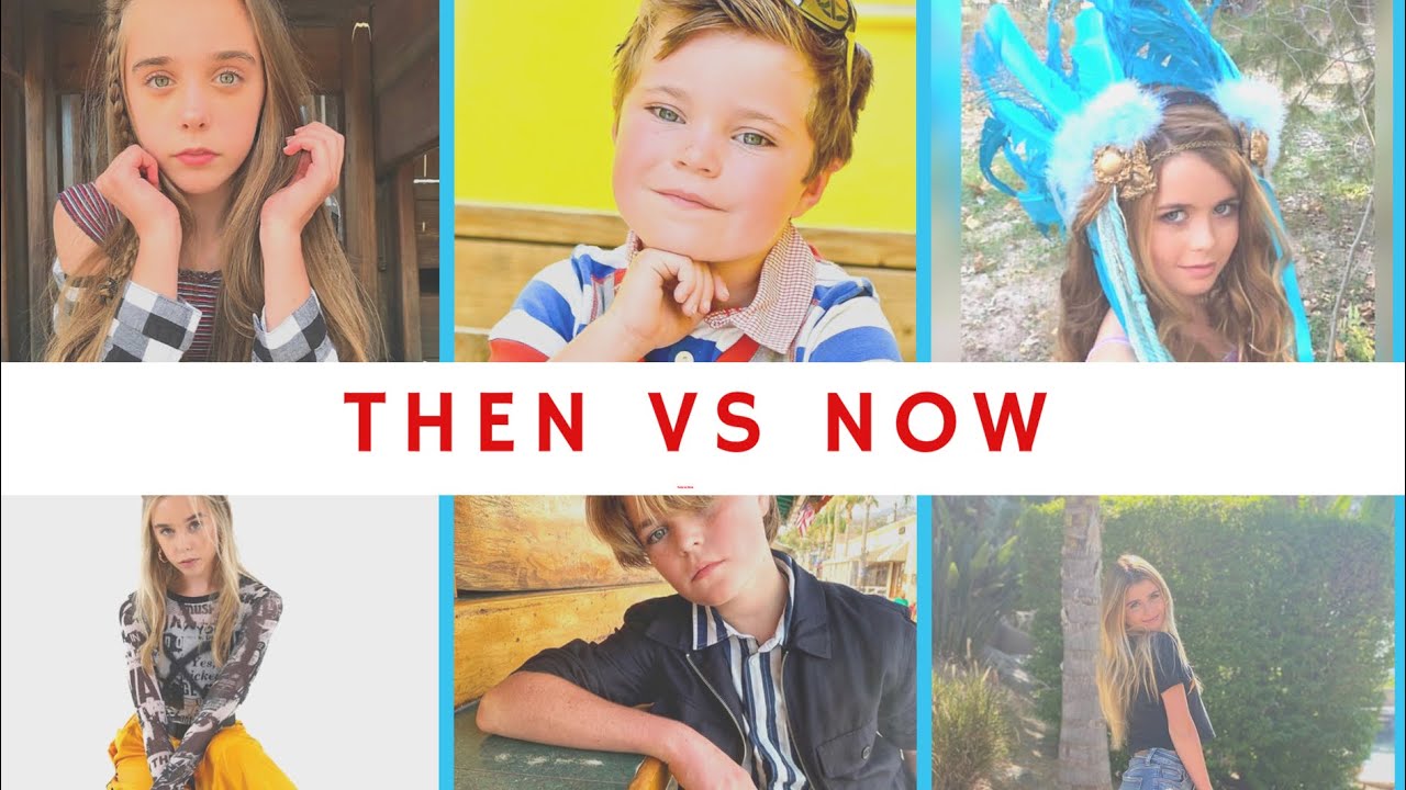 Piper Rockelle squad Then VS Now - YouTube