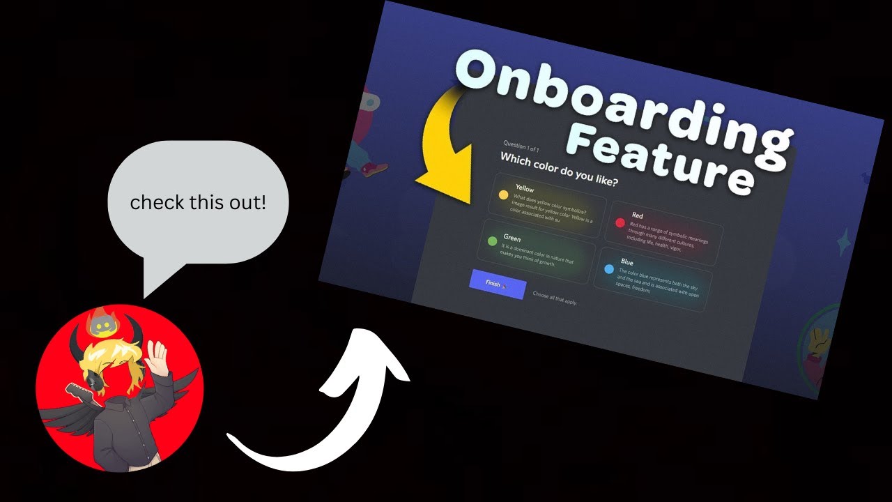How to setup onboarding. Test out this discord's new feature onboarding ...