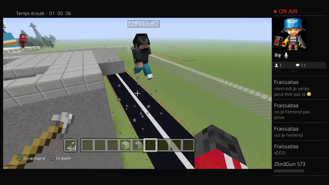 Live minecraft detente avec emre - YouTube