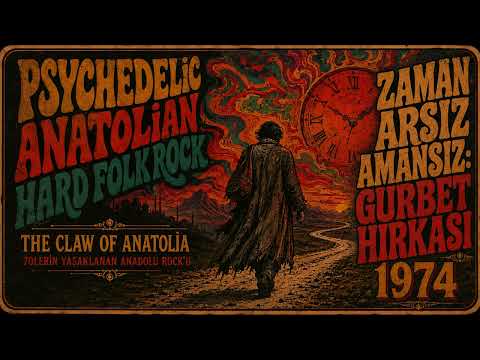 Zaman Arsız Amansız 70s(Türkiyede Yasaklanan Şarkı) Cem Karaca -Psychedelic Anatolian Hard Folk Rock