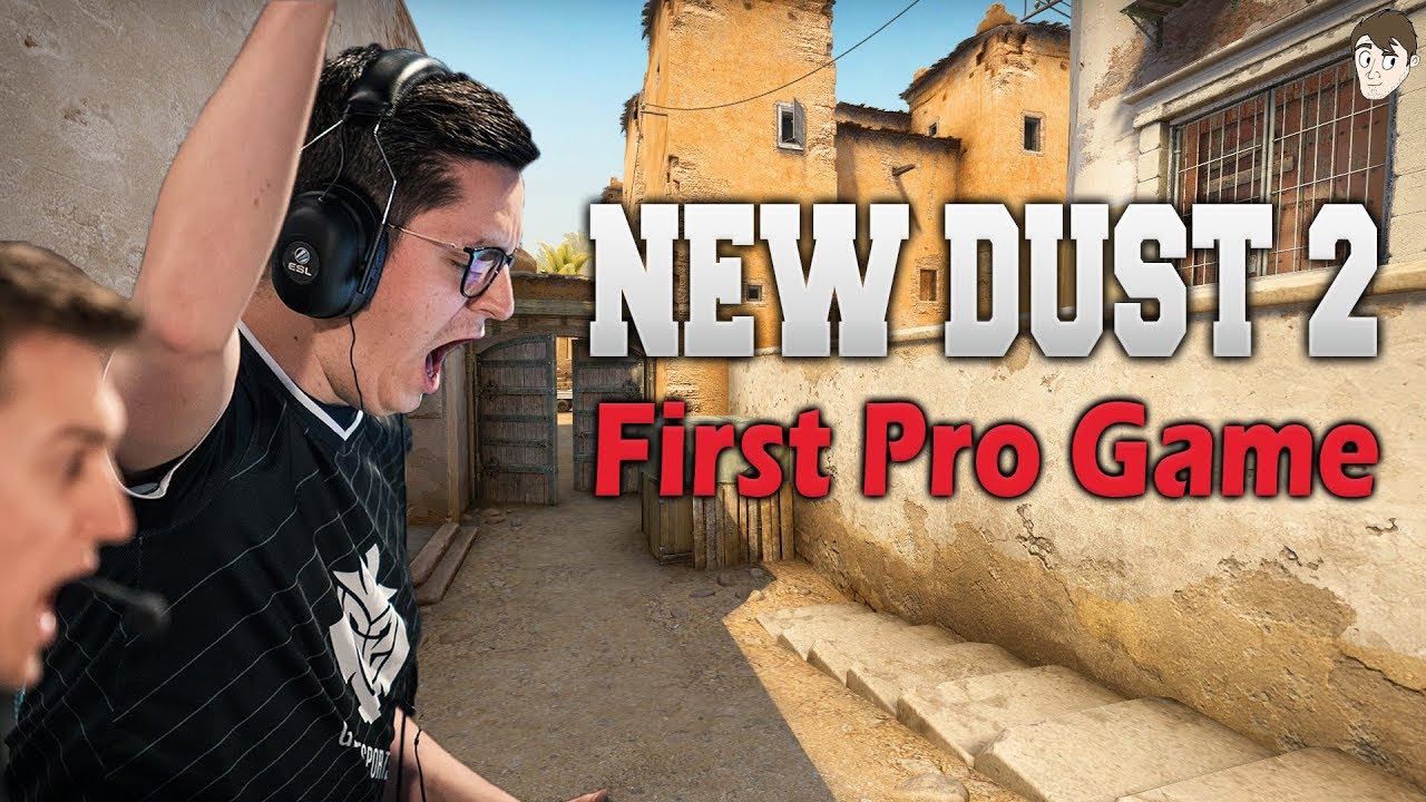 New Dust 2's First Professional Match! How it Played Out - YouTube