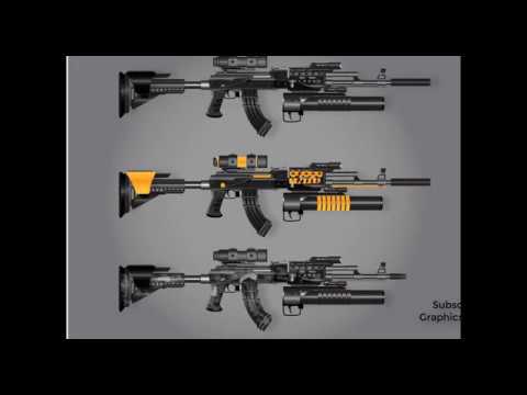 Making A Modified AK47 | AKM | Gun |weapons |Modern Weapons |adobe ...