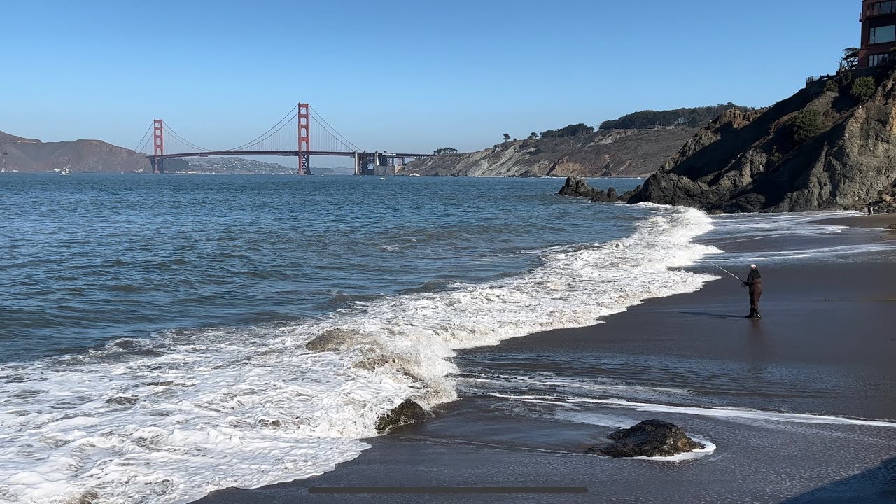 San Francisco’s Triple Beach Loop: Ocean, China, and Baker Beach - YouTube