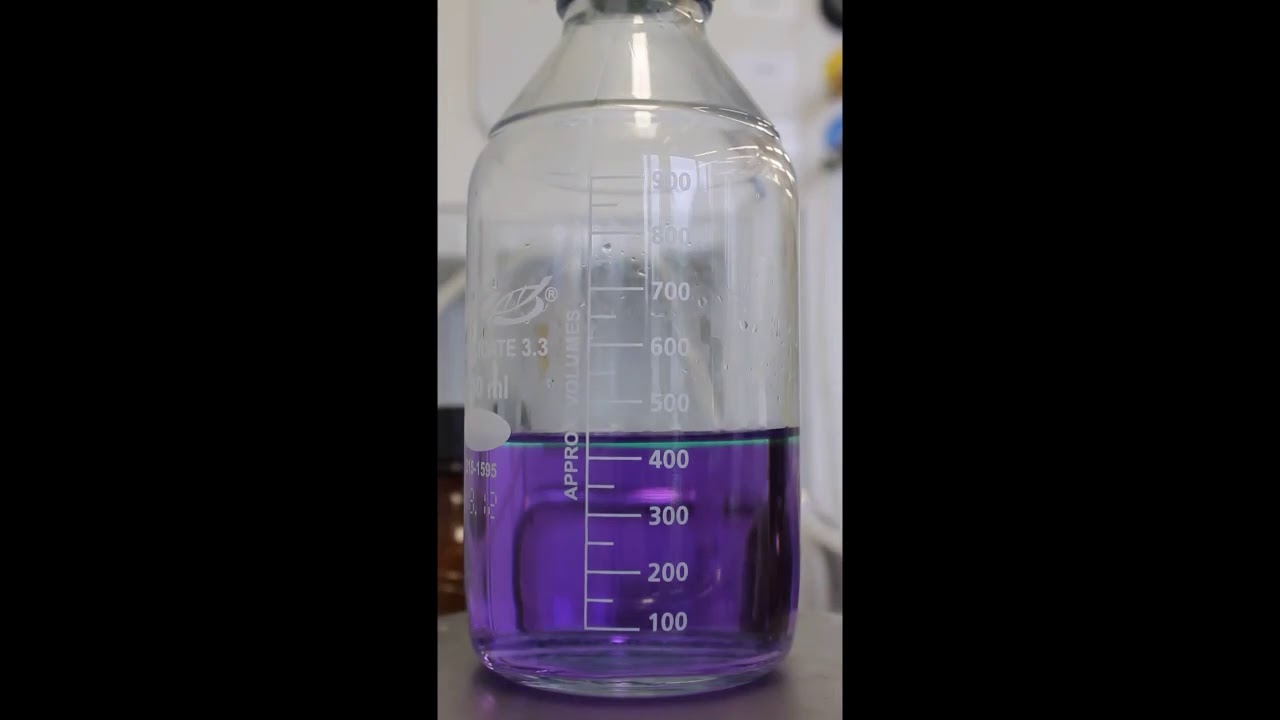 Visualising diffusion - ammonia gas into water - YouTube
