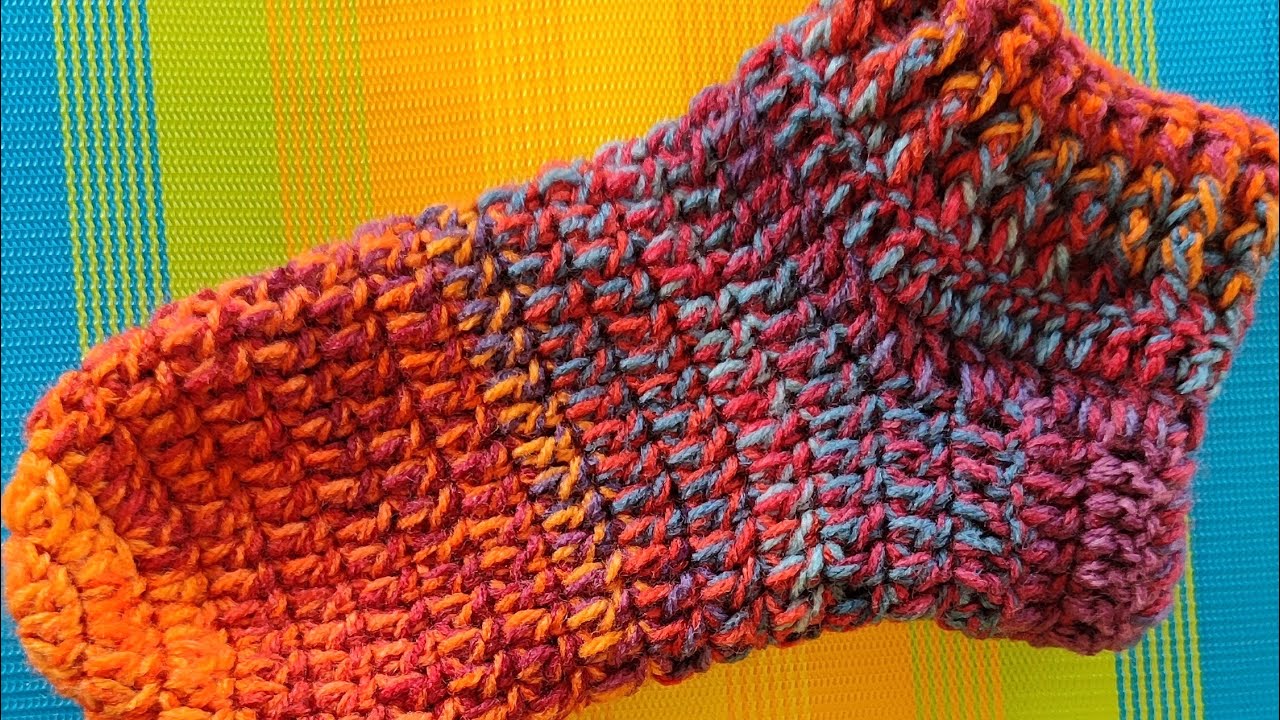 MEIA EM CROCHÊ 🧶 MUITO RÁPIDA E FÁCIL - YouTube