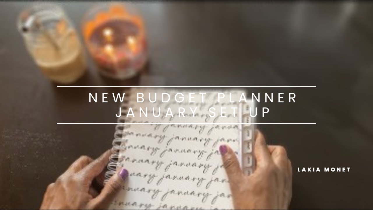 New Budget Planner/Elevated Life Co Planner Flip Through/January Set Up - YouTube