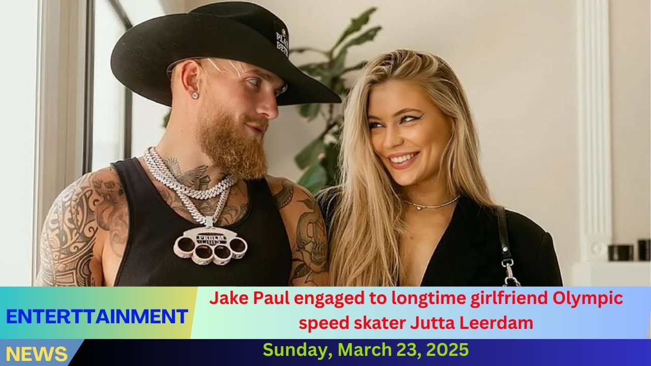 Jake Paul engaged to longtime girlfriend Olympic speed skater Jutta ...