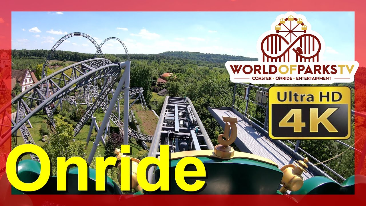 Tripsdrill Karacho Onride (POV) Erlebnispark Tripsdrill Achterbahn ...