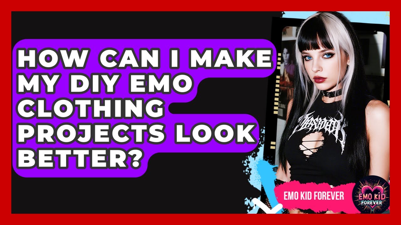 How Can I Make My DIY Emo Clothing Projects Look Better? - Emo Kid ...