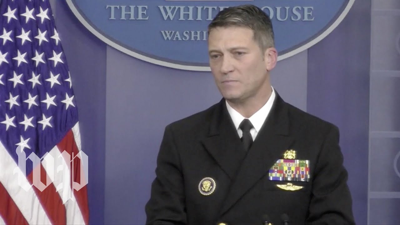 White House doctor: Trump’s ‘overall health is excellent’ - YouTube