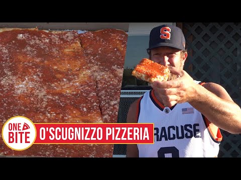 Barstool Pizza Review - O'Scugnizzo Pizzeria (Utica, NY) Bonus Hairline Review