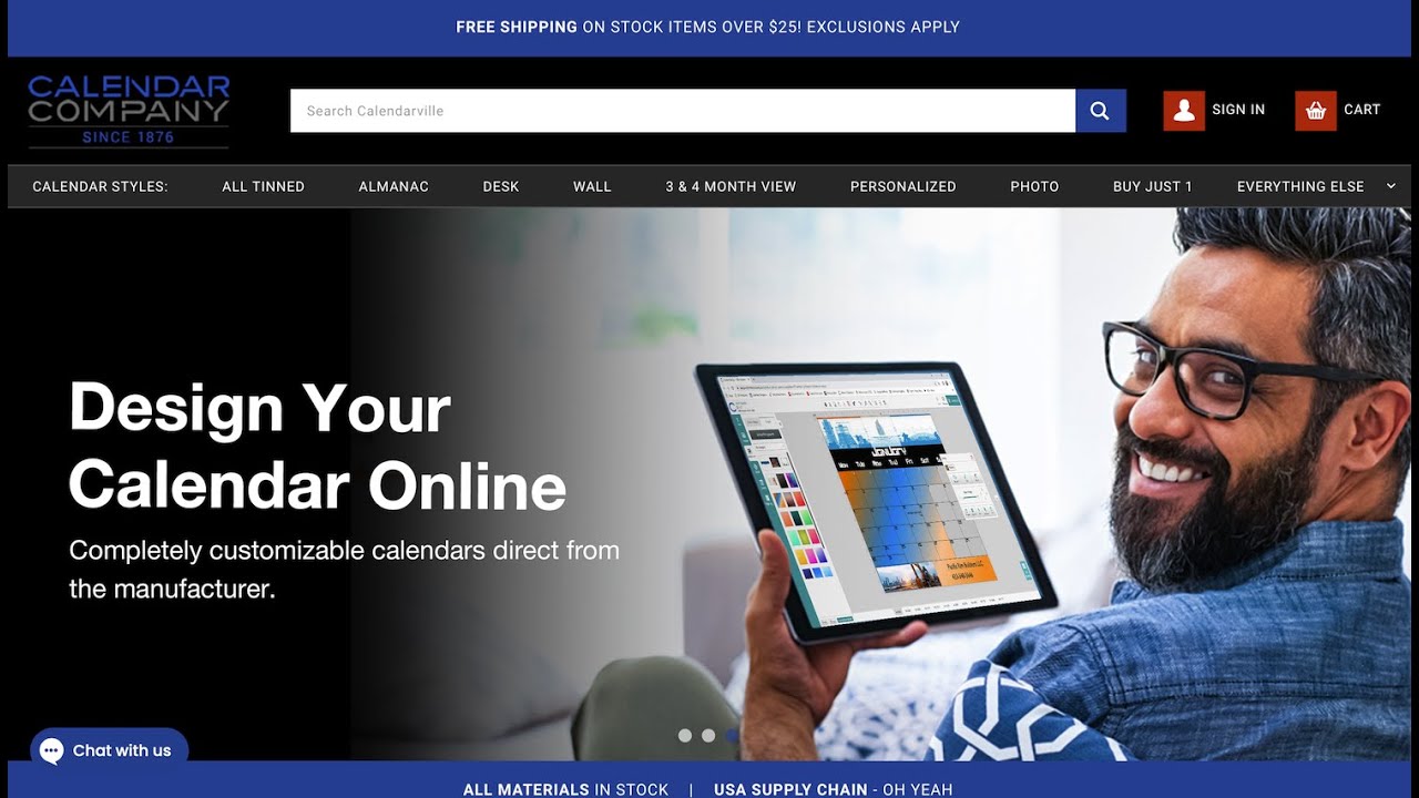 How To: Login, Choose a Calendar Style, Browse Templates, and Access ...