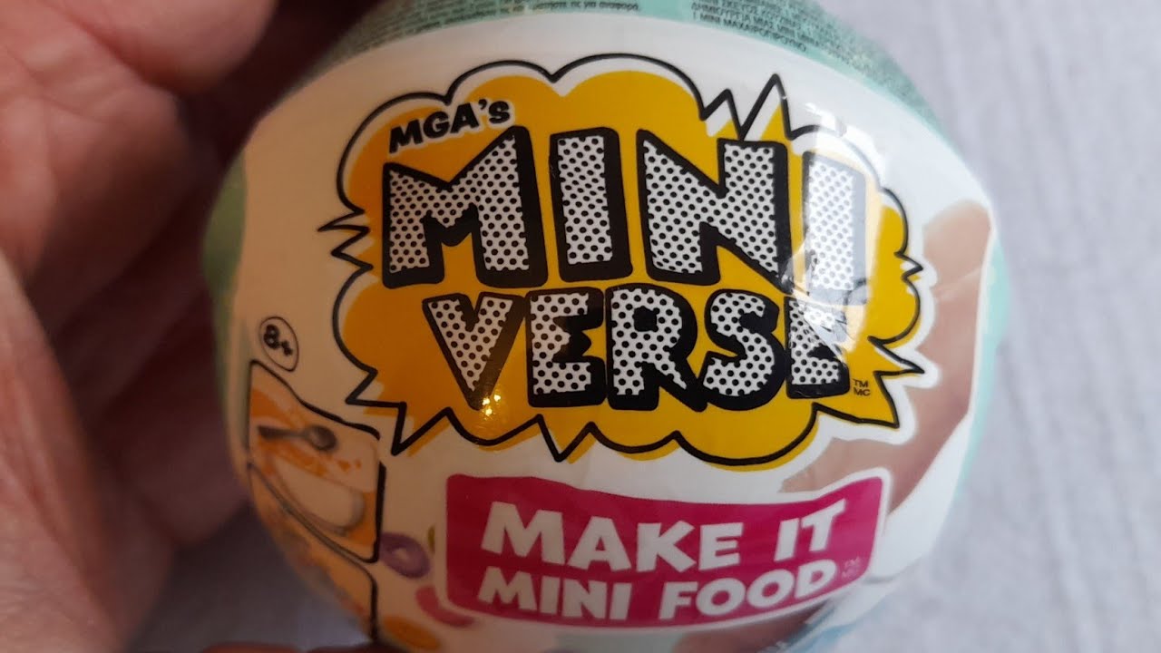 Miniverse Make It Mini Food Cafe Serie 1...WOW WOW WOW. - YouTube