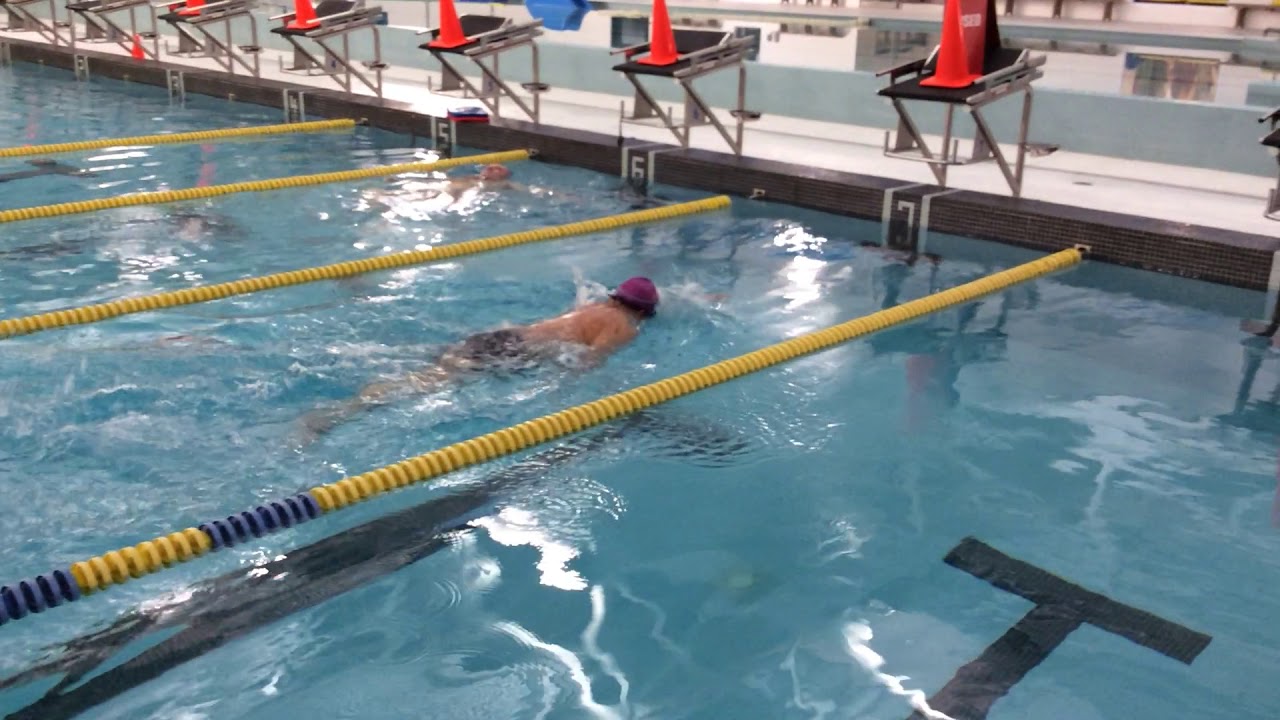 Wade swimming 50 meters - YouTube