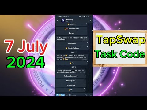 5 Ways to make money on Crypto || Tapswap New Code 7 July | TapSwap Daily Tasks Code - YouTube