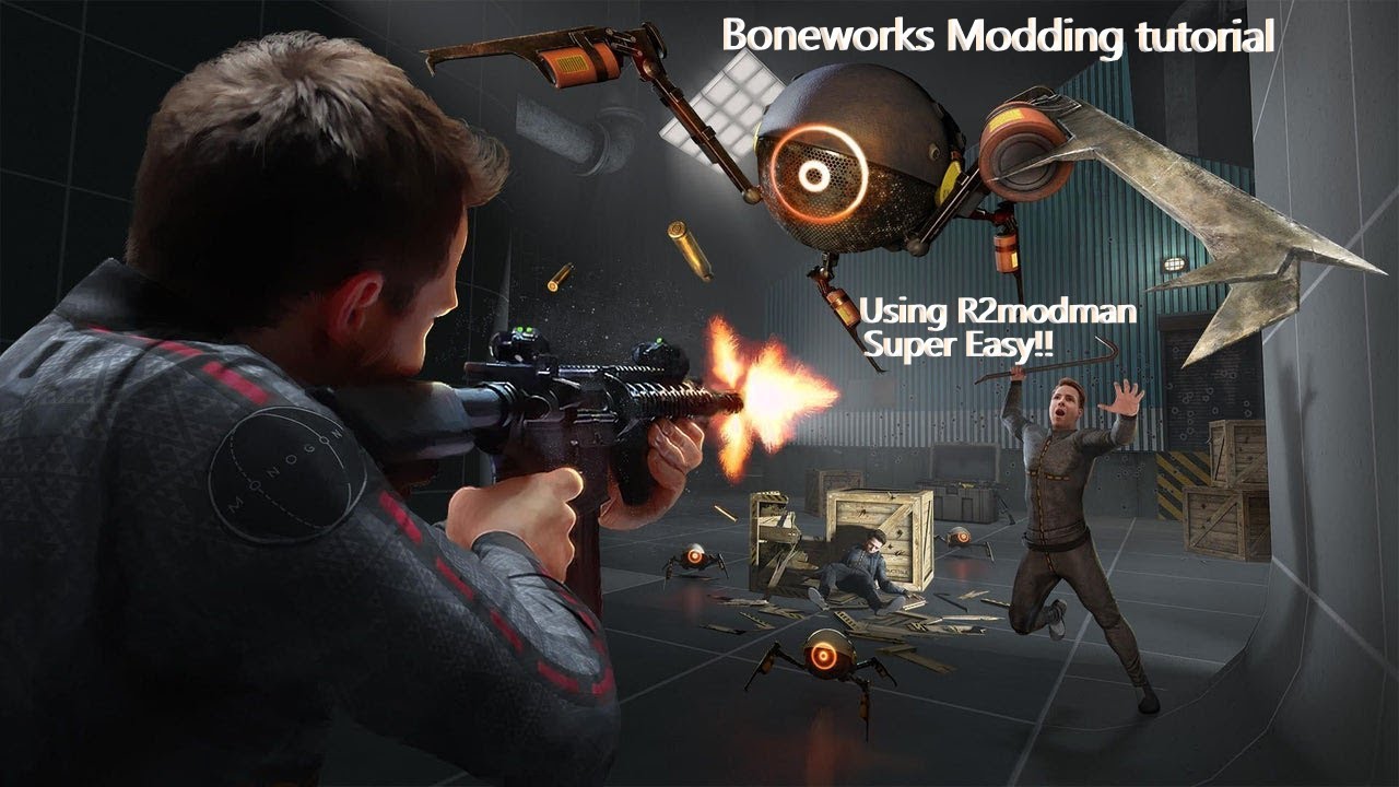 Boneworks Modding Tutorial | Easy | manual edition | - YouTube