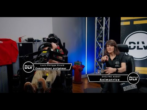 Louis-Philippe Rivard et sa perfomance dans notre simulateur - YouTube