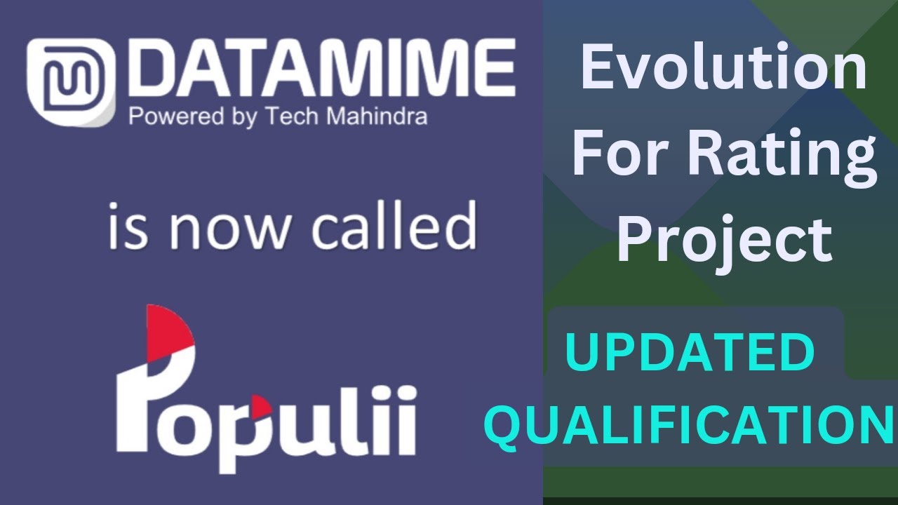 Datamime is now Populii Evaluation For Rating Project Qualification | # ...