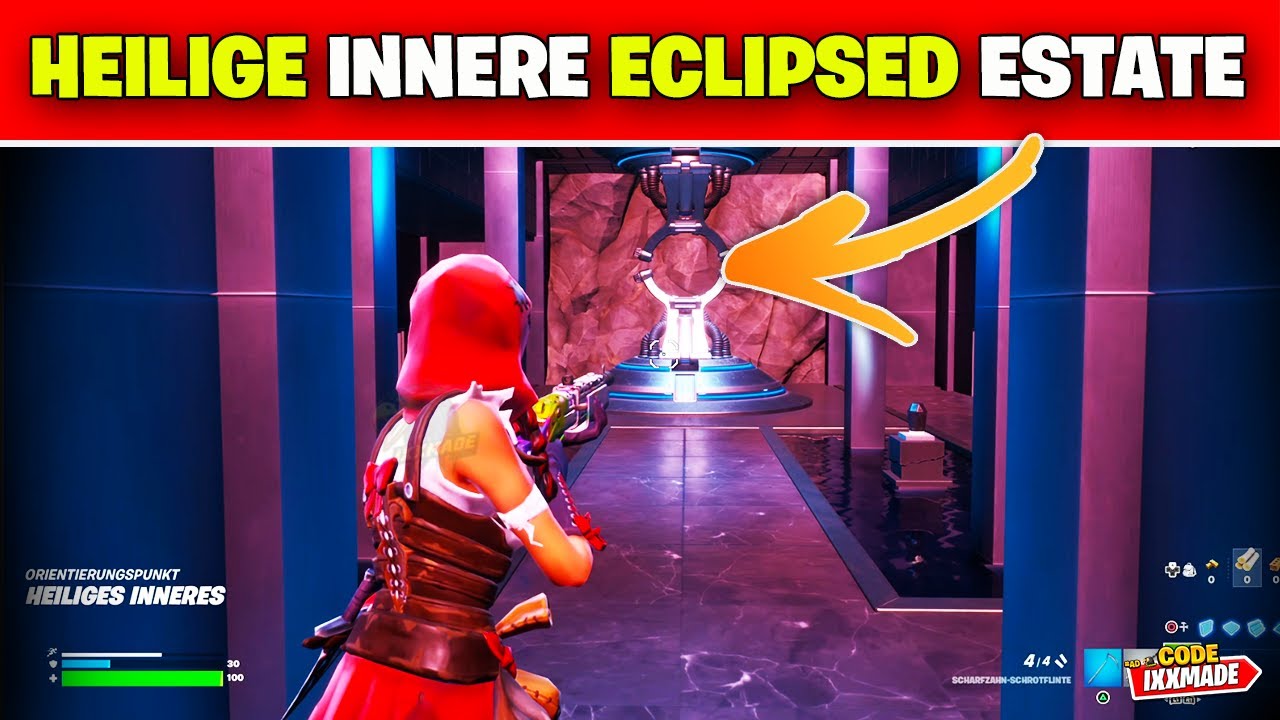 Betritt das heilige Innere bei Eclipsed Estate Fortnite Woche 9 Aufgabe ...
