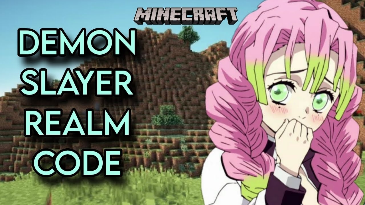 BEST DEMON SLAYER REALM CODE FOR MINECRAFT BEDROCK EDITION! - YouTube