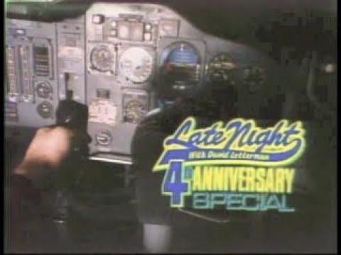 4th Anniversary/Airplane Special on Letterman, February 1, 1986 ...