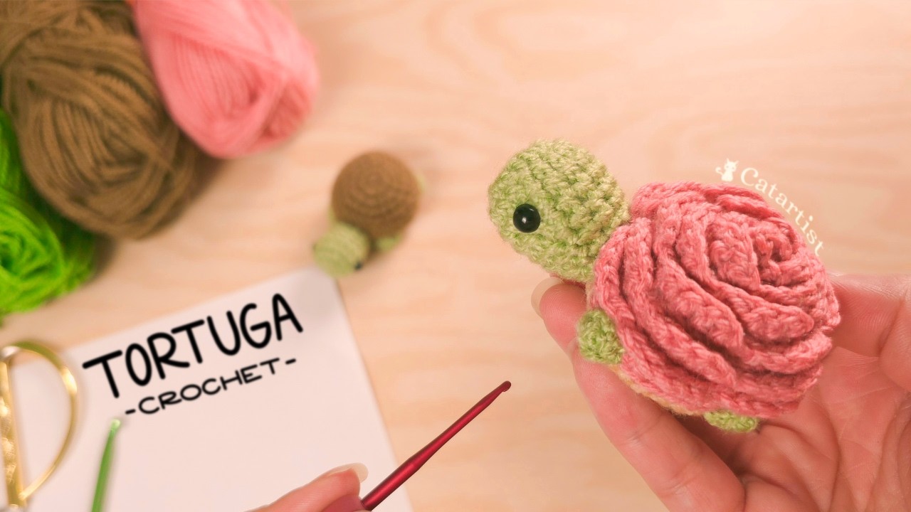 😍🐢 Mini Tortuga - Amigurumi a Crochet - Tutorial Paso a paso en Español ...