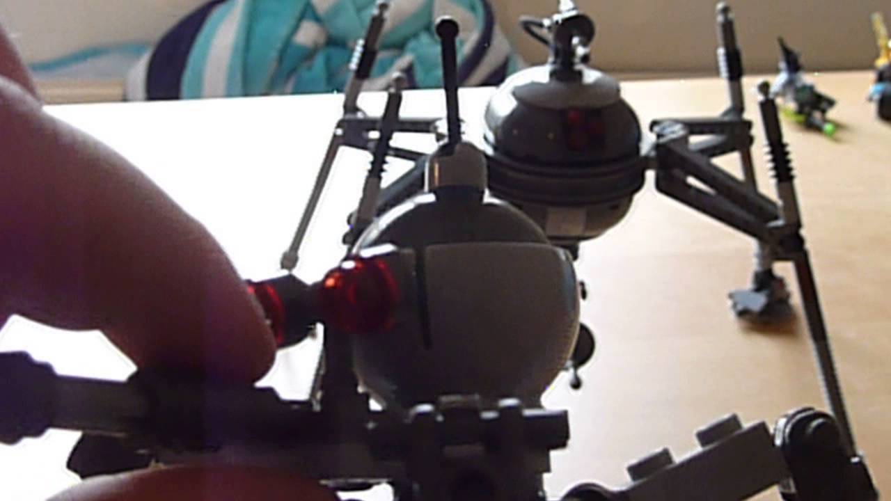 Lego Star Wars Homing Spider Droid Review - YouTube