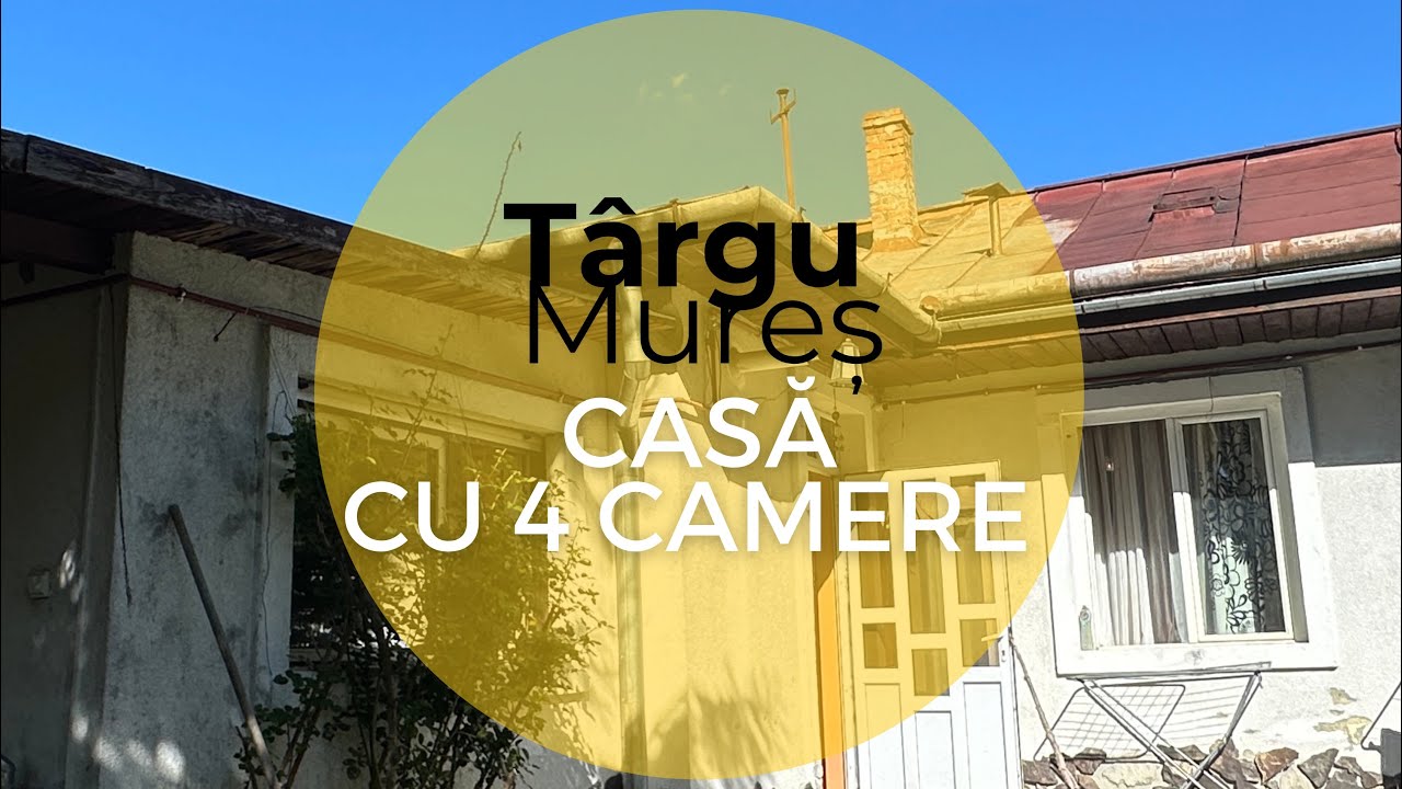 De vânzare | Casă cu 4 camere | Târgu Mureș, strada Stejarului | 87.500 ...