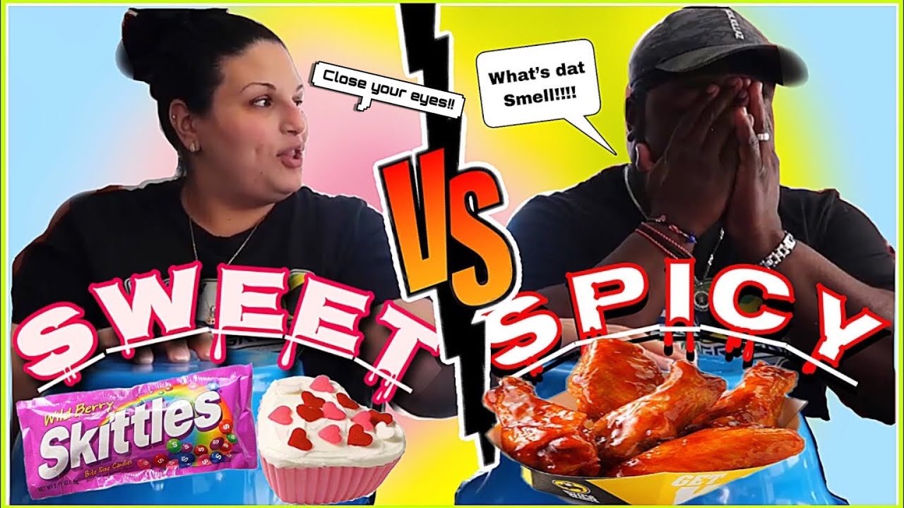 SWEET VS SPICY FOOD CHALLENGE!!🌶 - YouTube