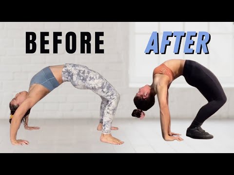 How to Improve your Backbend | FOLLOW ALONG Bridge Workout