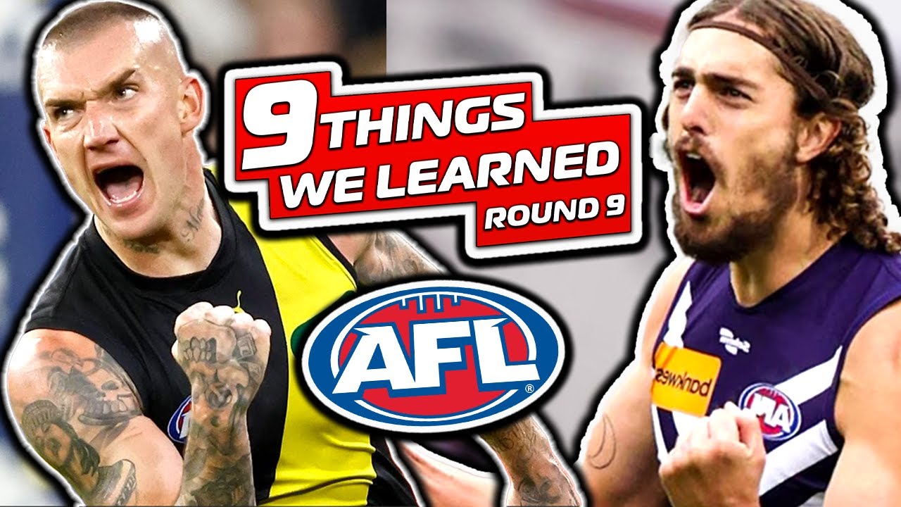 AFL Round 9 | 9 Things We Learned - YouTube