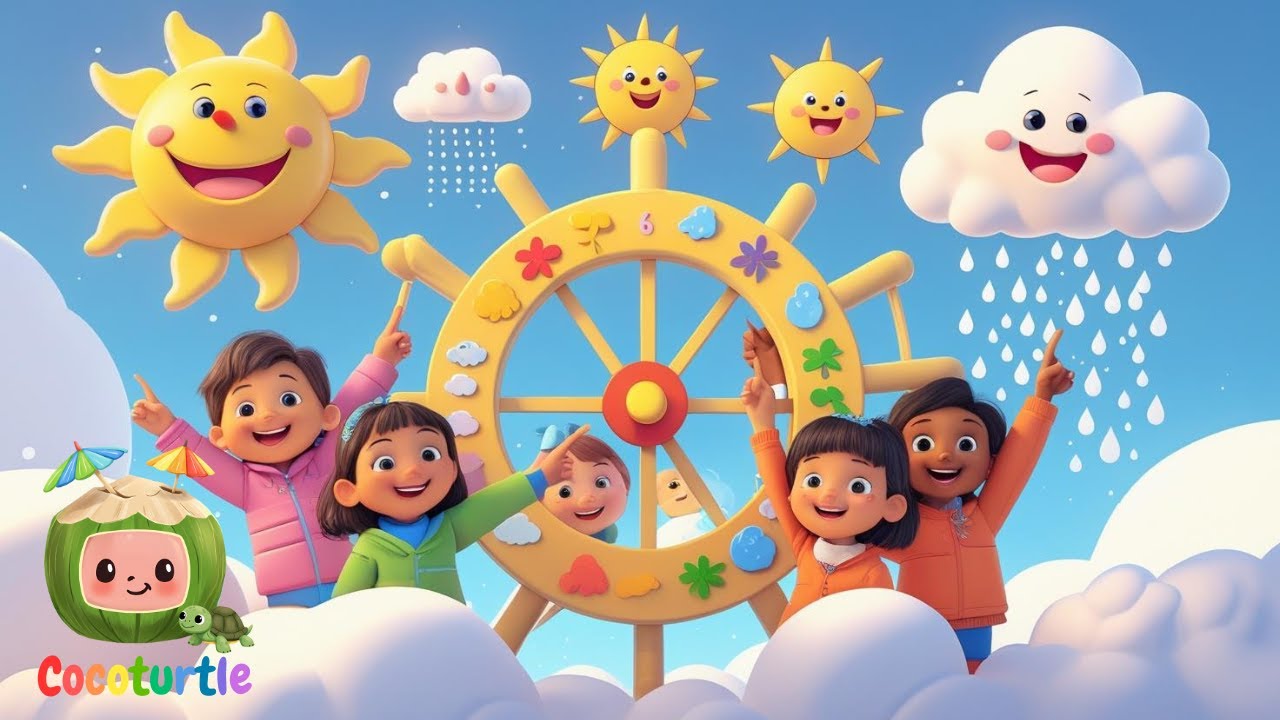 Let’s Learn The Weather | Nursery Rhymes & Kids Songs - YouTube